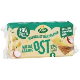 Mild & Krämig Ost 17% 310g, Arla