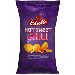 Estrella Hot Sweet Chili Chips 275g