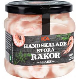 ICA handskalade stora räkor 170g