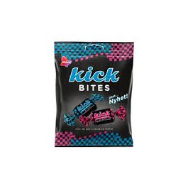 Malaco Kick Bites Seasalt Raspberry 120g