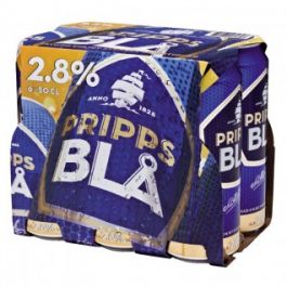 Pripps Blå 2,8% vol. 6x 0,5l